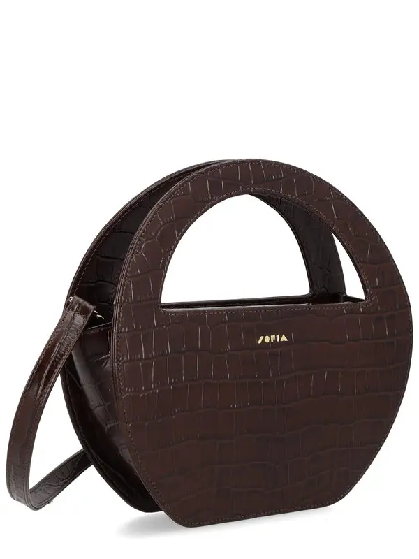 SOFIA Mini "edda" Handbag - Brown