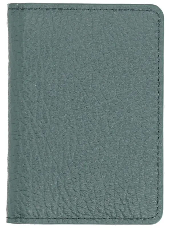 MAISON MARGIELA Leather Card Holder - Green