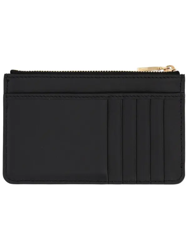 Dolce & Gabbana Leather Card Holder - Black