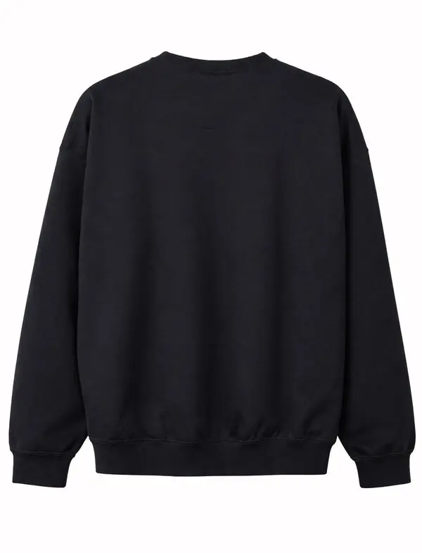Y3 Cotton Sweatshirt - Black