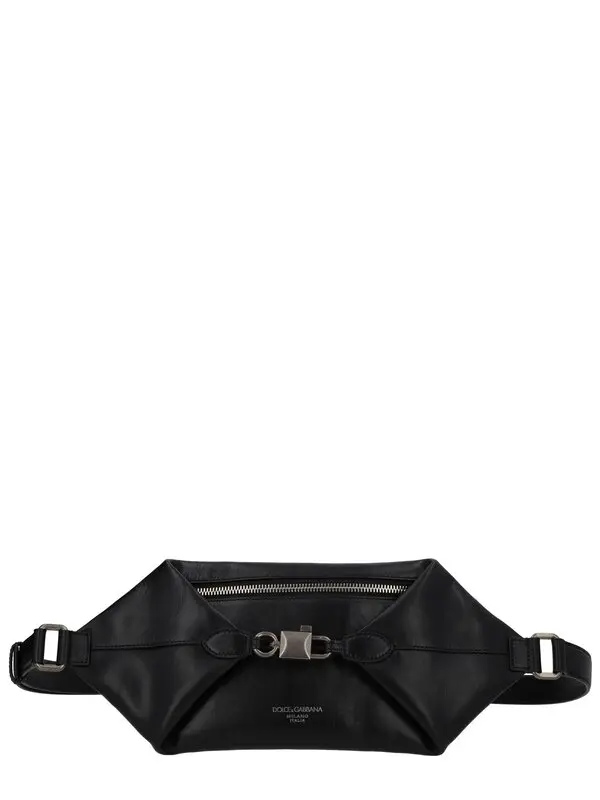 Dolce & Gabbana Pouch With Lock - Black