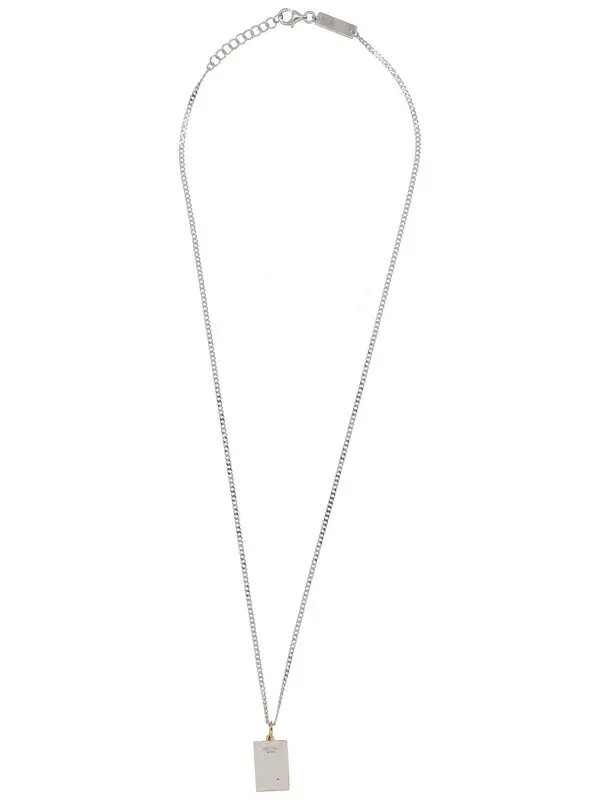 MAISON MARGIELA Numeric Pendant Necklace - Multicolour