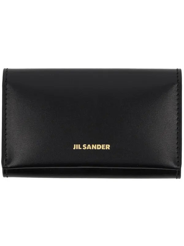 JIL SANDER Leather Keychain Clutch