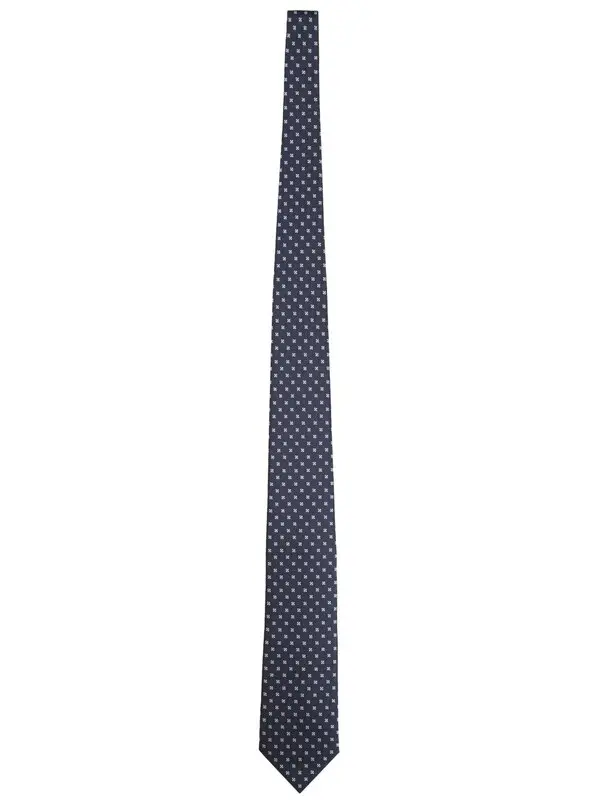 BOSS Silk Blend Neck Tie - Blue