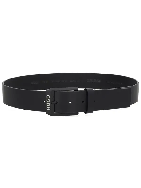 Hugo Leather Belt - Black
