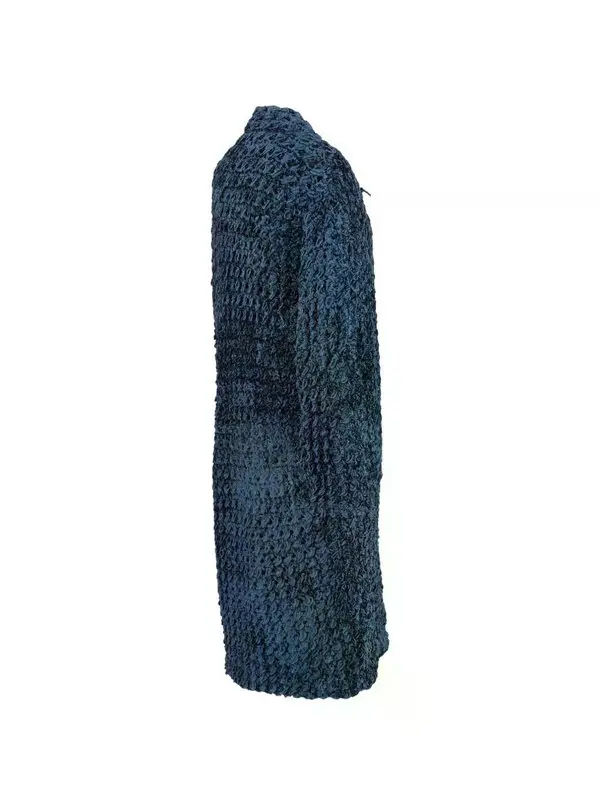 Gianfranco Ferre Textured Velvet Finish Coat