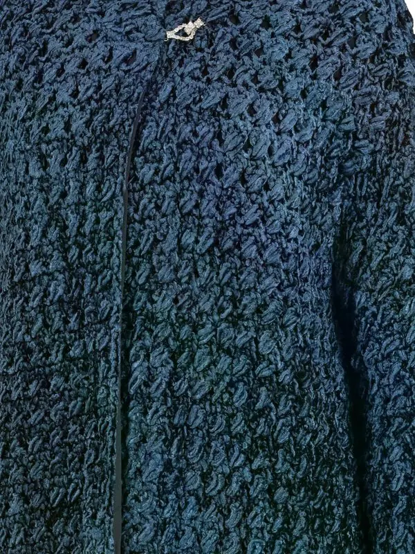 Gianfranco Ferre Textured Velvet Finish Coat
