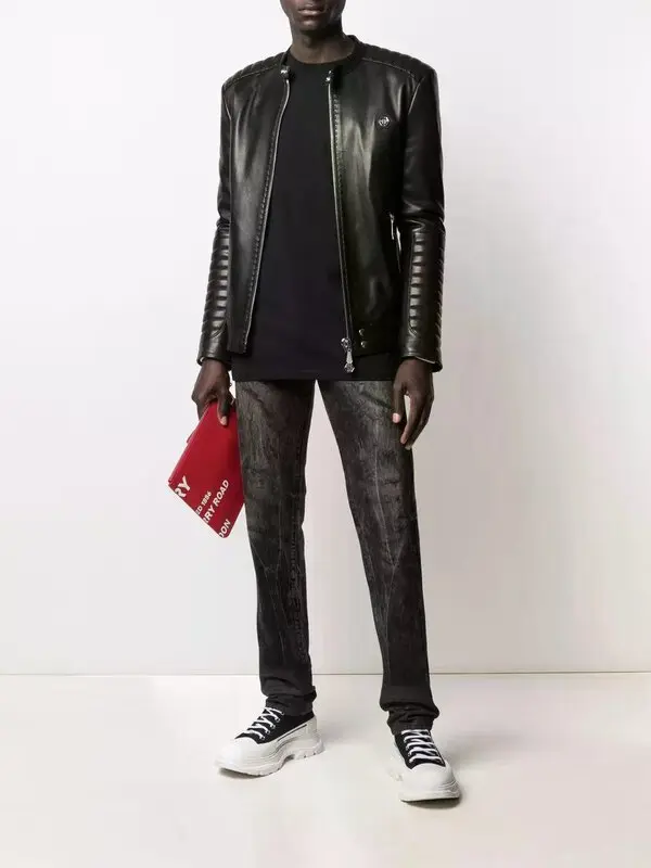 Philipp Plein Iconic Leather Jacket