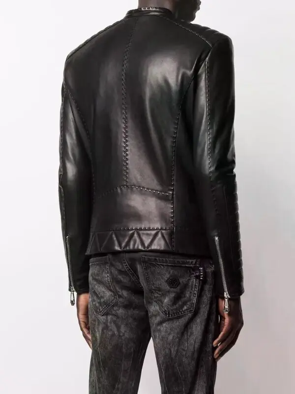 Philipp Plein Iconic Leather Jacket
