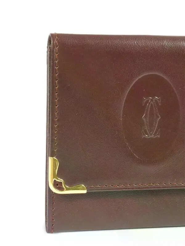 Cartier 1990-2000 Pre-owned Embossed-monogram Coin Purse