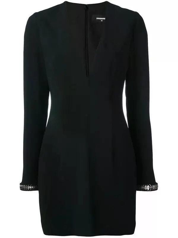 Dsquared2 V-neck Mini Dress