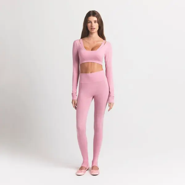 SKIMS High Waisted Legging | | Wool Rib
