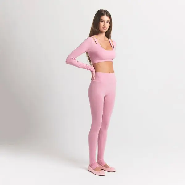 SKIMS High Waisted Legging | | Wool Rib