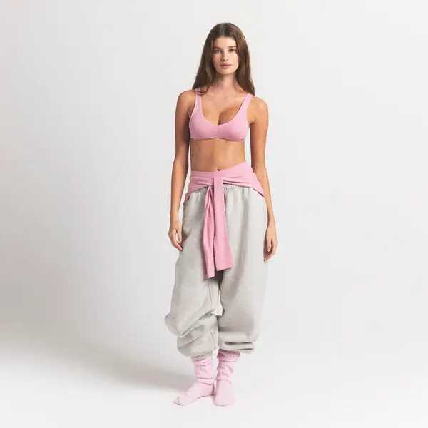 SKIMS Wool Rib Bralette - Halite