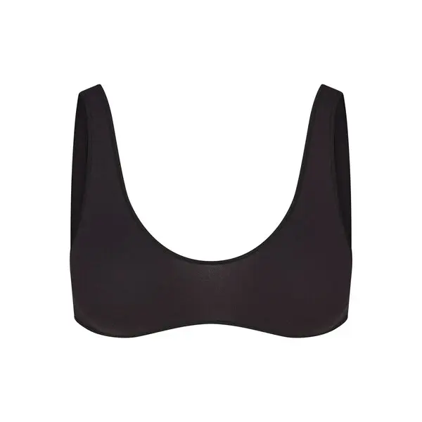 SKIMS Wool Rib Bralette - Obsidian
