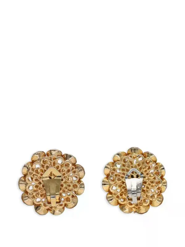 Vintage Embellished Clip-on Earrings