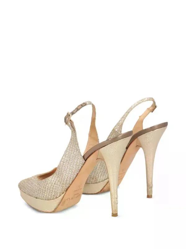 JIMMY CHOO Open-toe Stiletto Heels