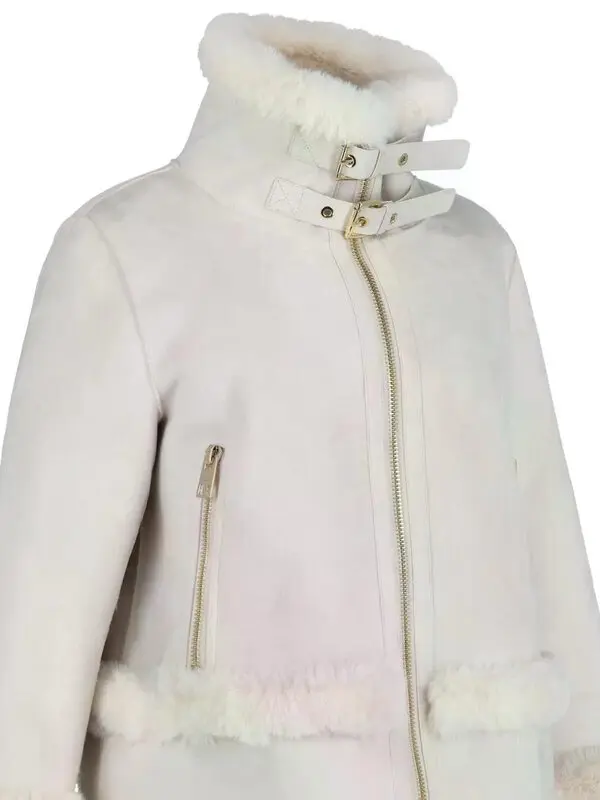 VIOLANTI Sheepskin Buckle Jacket
