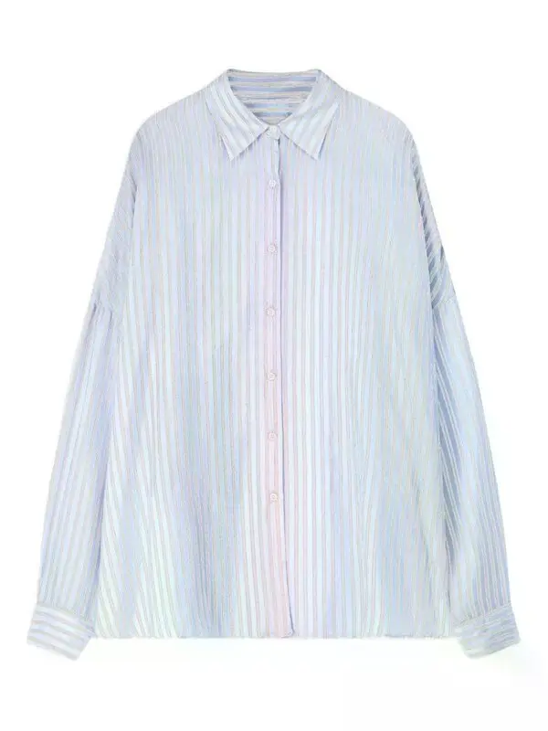 Dries Van Noten Striped Cocoon Shirt