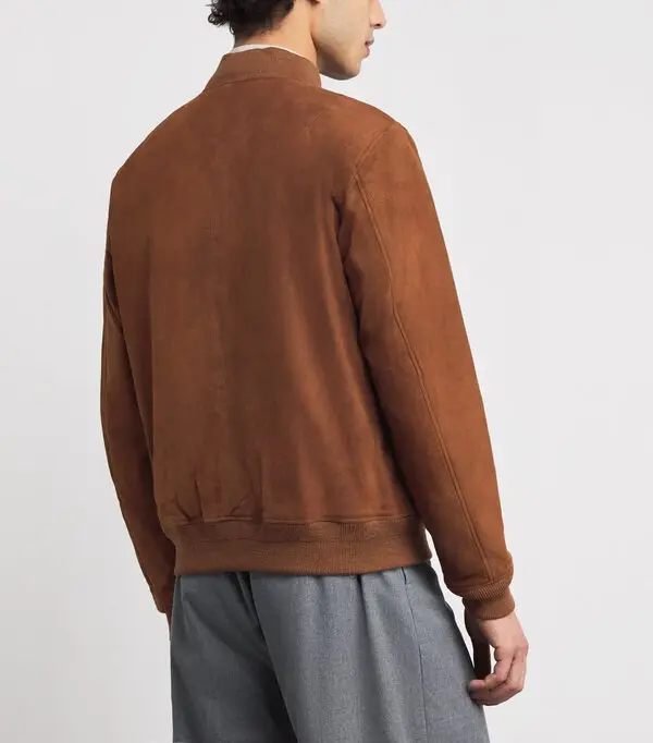 Polo Ralph Lauren Suede Bomber Jacket