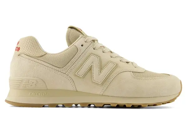 NEW BALANCE 574 Year Of The Horsein Sneakers - Tan/red