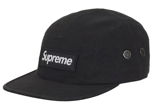 Supreme Military Camp Cap - Black