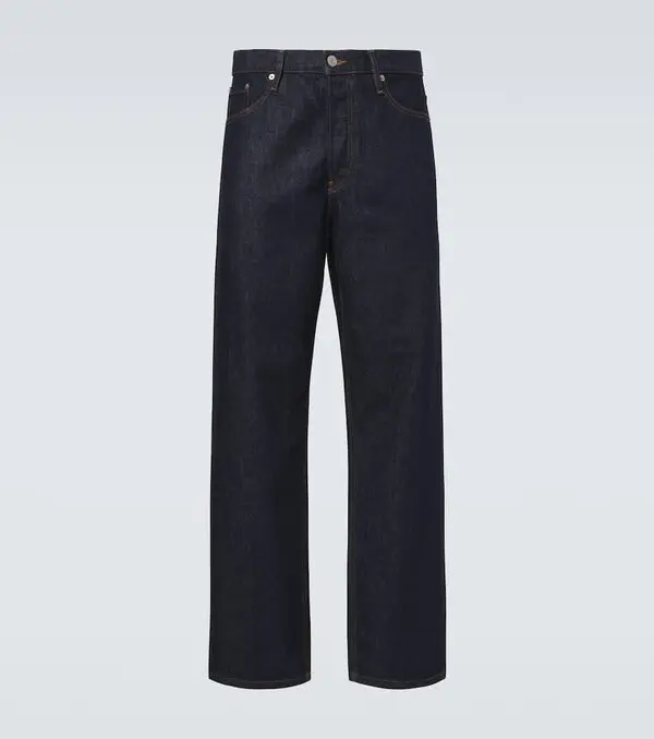 Dries Van Noten Wide-leg Cotton Jeans