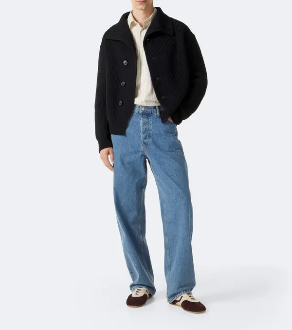 Dries Van Noten Wide-leg Jeans - Blue