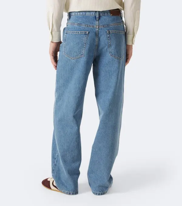 Dries Van Noten Wide-leg Jeans - Blue