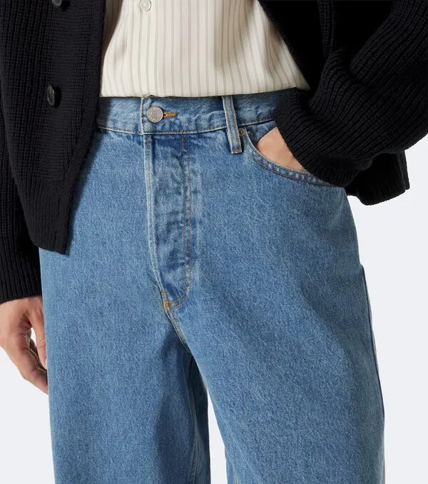 Dries Van Noten Wide-leg Jeans - Blue