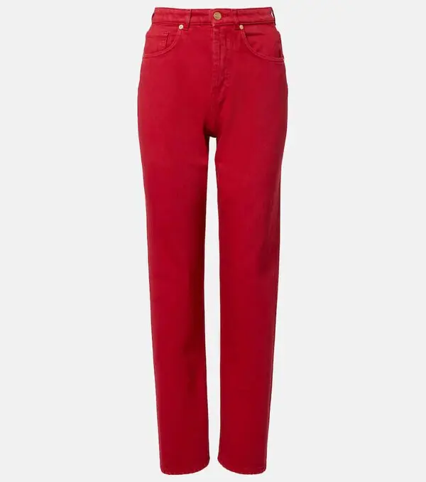 Tove Senna Slim Jeans - Red