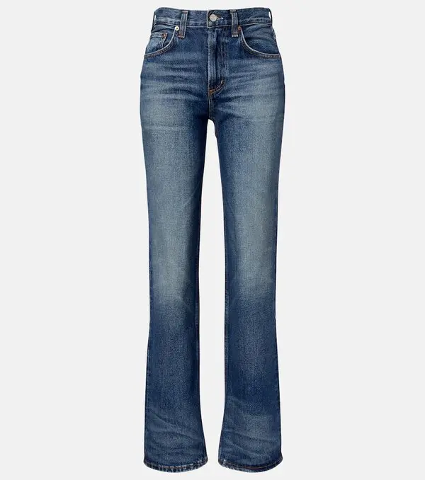 AGOLDE Kick Boot Bootcut Jeans In Obscure - Blue