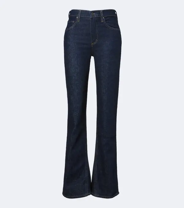 AGOLDE Kick Boot Bootcut Jeans In Reissue - Blue
