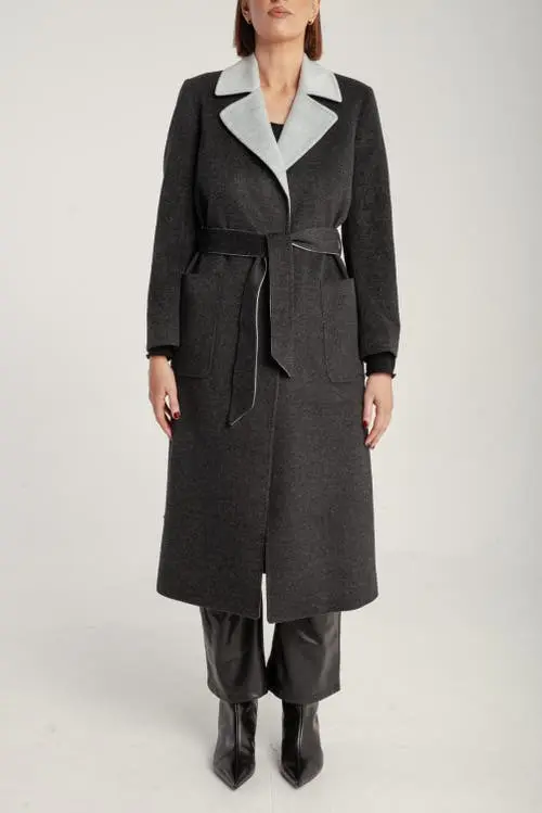 1982 Cashmere Belted Wrap Coat - V4_mid Grey