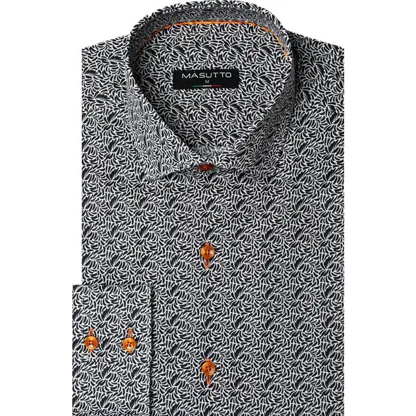 MASUTTO Tao Button Down Long Sleeve Shirt