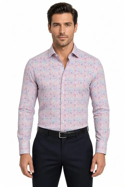 MASUTTO Richie Button Down Long Sleeve Shirt