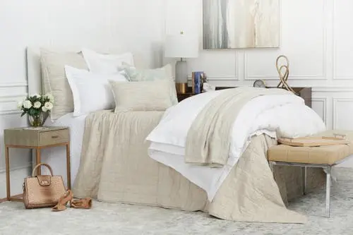 ELISABETH YORK Vance Dove 100% Cotton Sham 26" X 26
