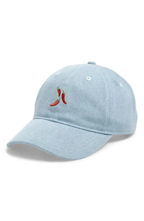 FRASIER STERLING Cotton Canvas Baseball Cap - Blue