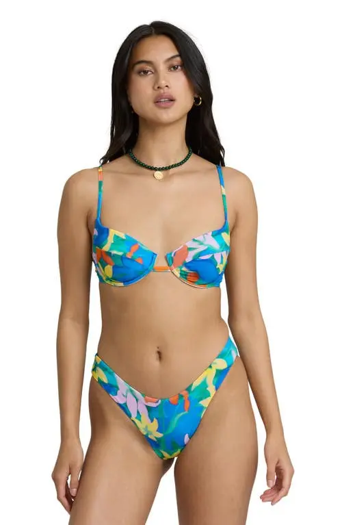 BILLABONG Agua Floral Underwire Bikini Top