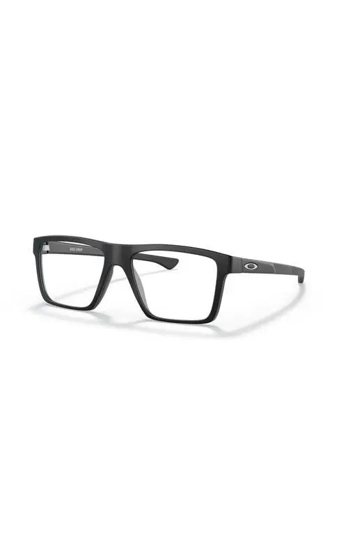 Oakley 54mm Square Full Rim Eyeglasses - Black