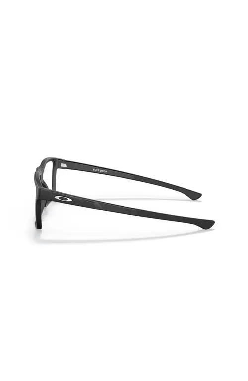Oakley 54mm Square Full Rim Eyeglasses - Black