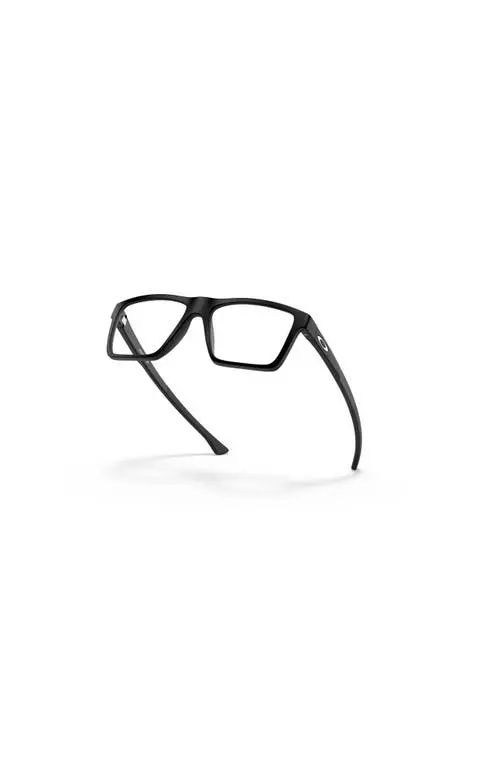 Oakley 54mm Square Full Rim Eyeglasses - Black