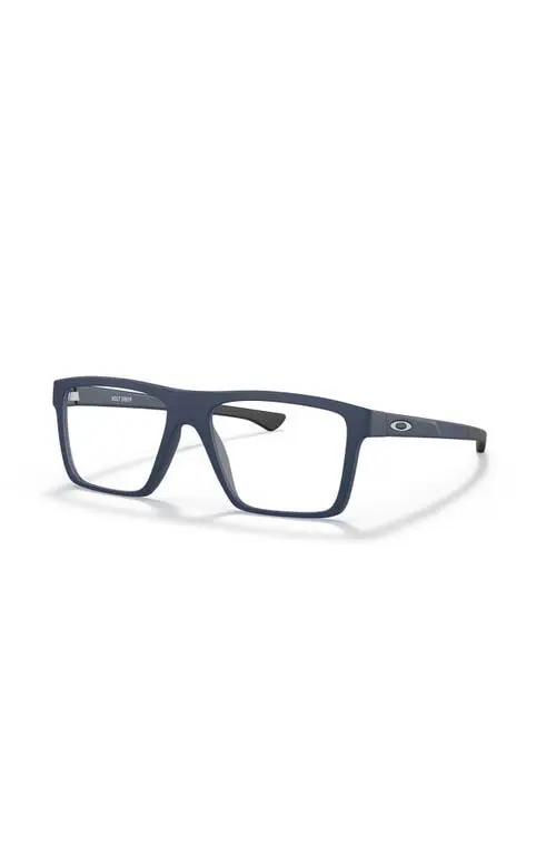Oakley 54mm Square Full Rim Eyeglasses - Blue