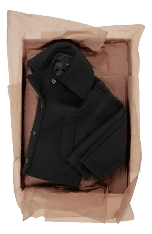 Mango Wool-blend Cropped Jacket