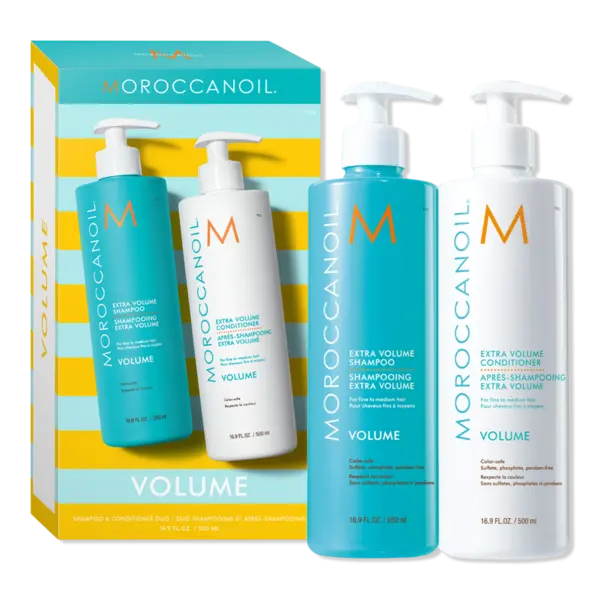 MOROCCANOIL® Extra Volume Shampoo & Conditioner Half-liter Duo - One-color