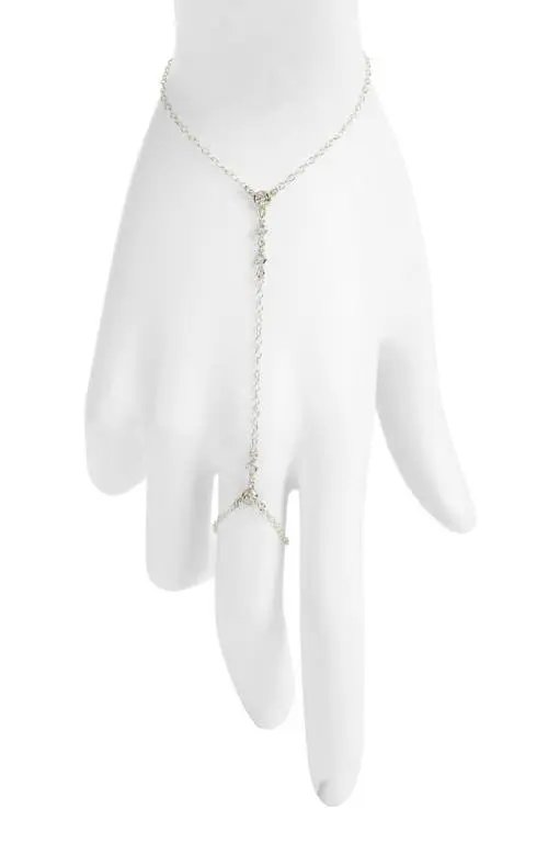 SET & STONES Miley Hand Chain - Silver