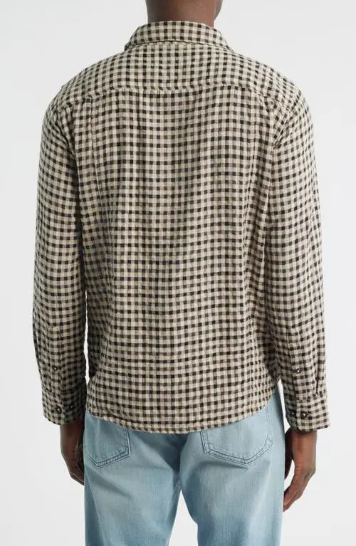 CORRIDOR Fall Check Button-up Shirt