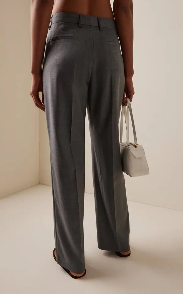 Co Straight-leg Wool Trousers