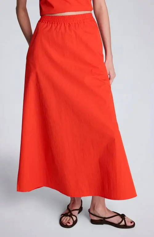 KENNETH COLE Cotton-blend Maxi Skirt