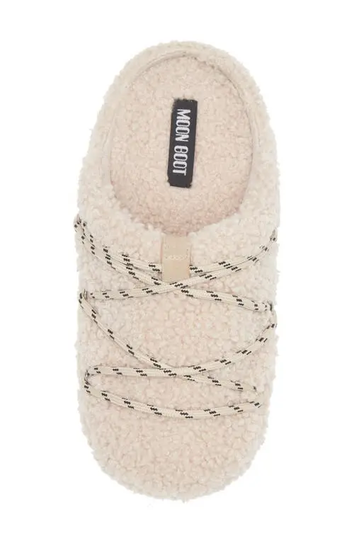 MOON BOOT® Teddy Water Repellent Scuff Slipper